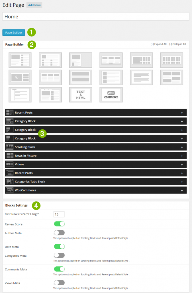 How to use Page Builder ? - TieLabs