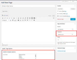 What are page templates and how to set them? - TieLabs