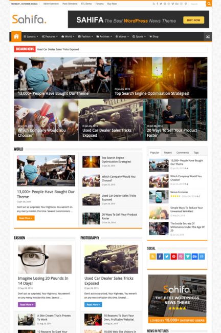 WordPress Themes and Plugins - TieLabs